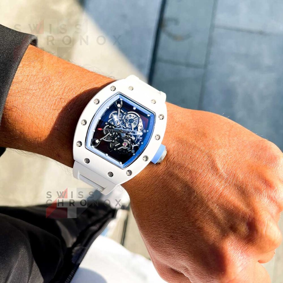 Richard Mille RM055 Bubba Watson White Ceramic