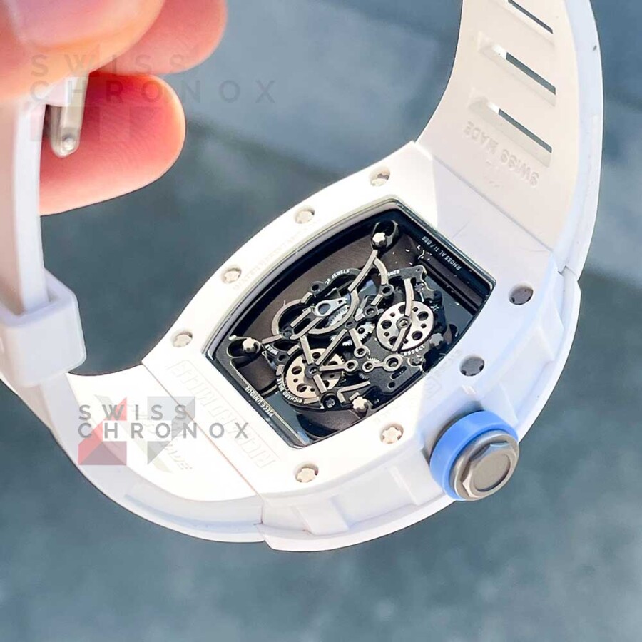 Richard Mille RM055 Bubba Watson White Ceramic