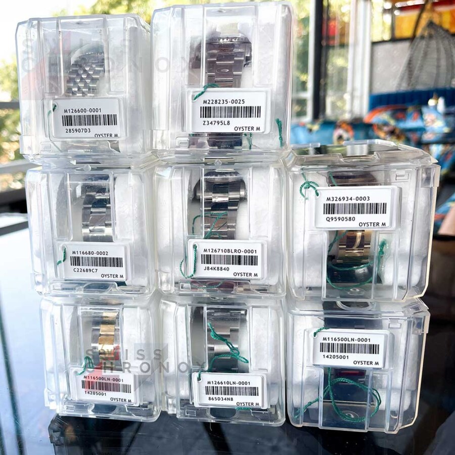 Rolex Travel Plastic Watch Case Box & Watch Storage