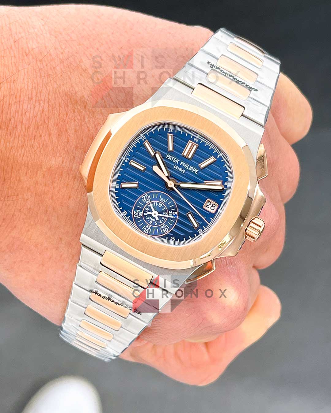 Patek Philippe | Nautilus Chronograph Two-Tone 5980/1AR-001