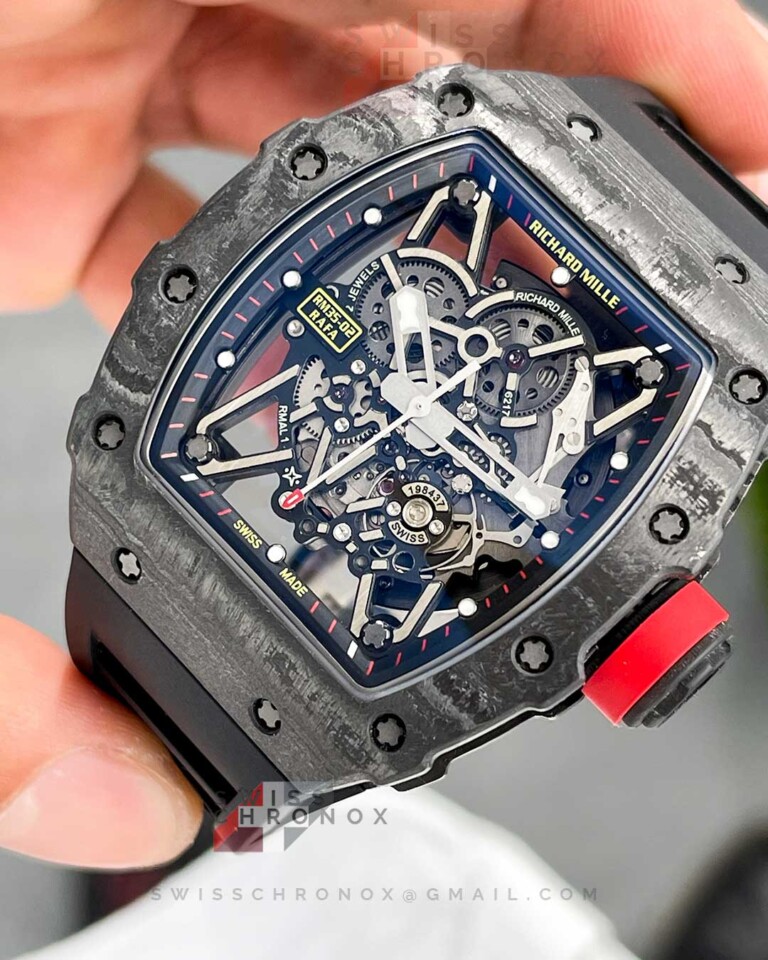 Richard Mille RM 35-02 Black Real NTPT Carbon Super Thin